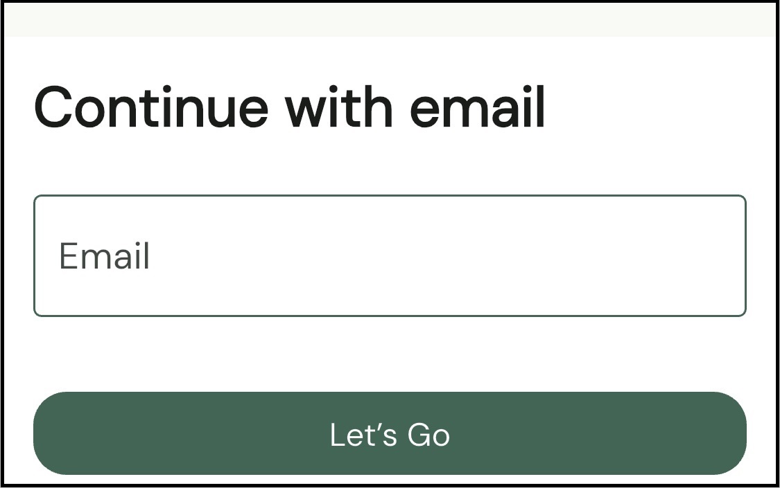 Password reset – Thrive