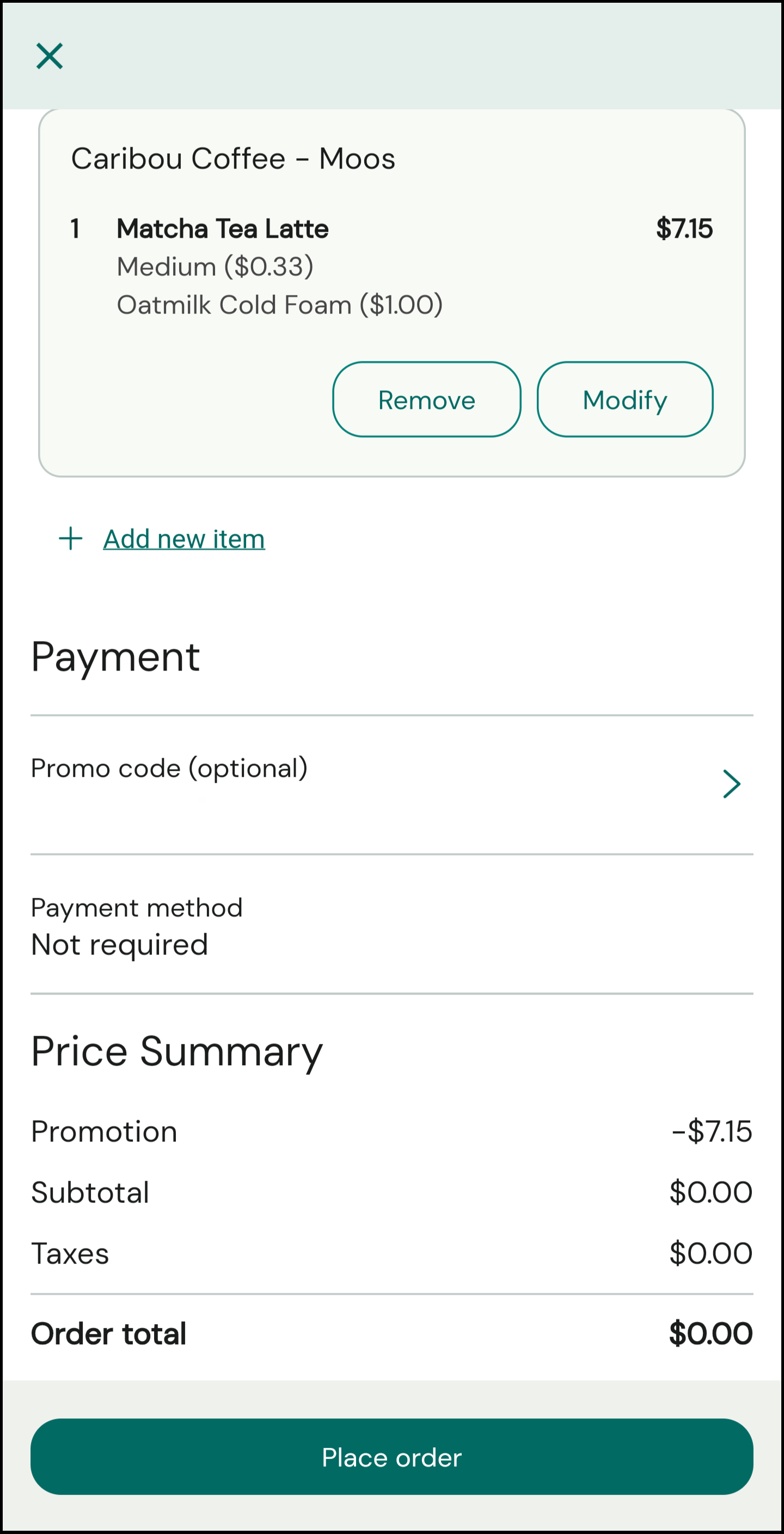 How to enter a promo code – Thrive