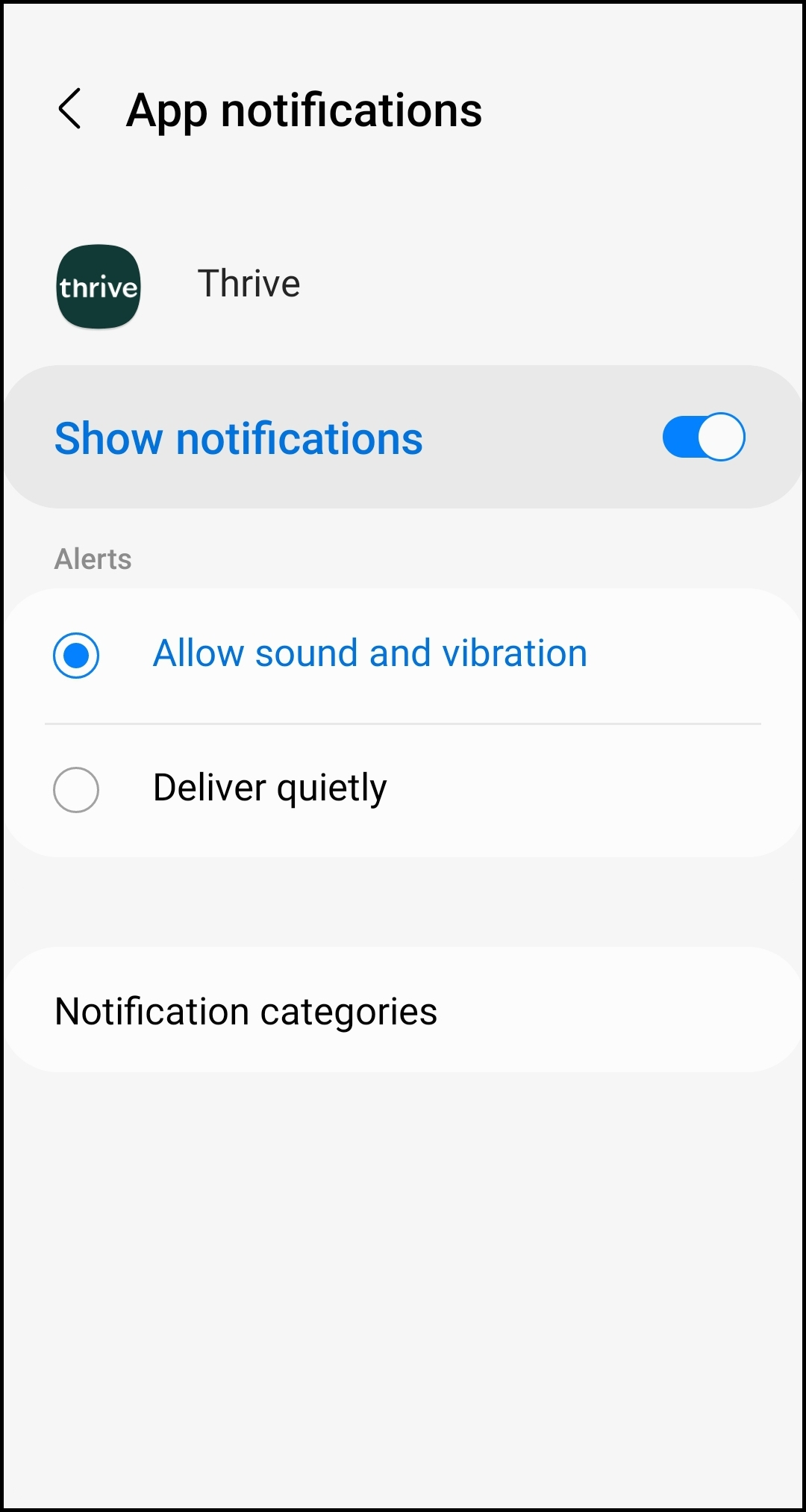 Android basic troubleshooting – Thrive