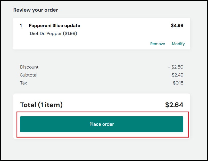 Guest checkout – Thrive